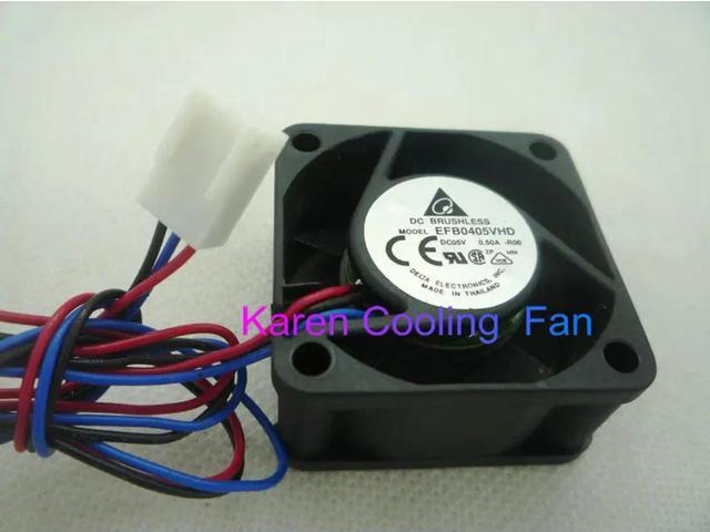 Click here for 4CM EFB0405VHD -R00 4020 5V 0.5A 3WIRE Cooling fan prices