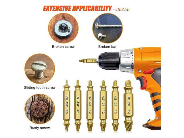 Click here for 6Pcs Damaged Screw Extractor Practical Drill Bit B... prices