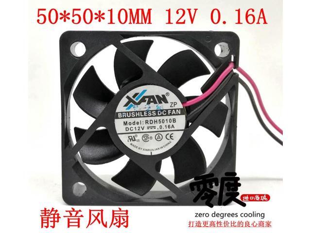 Click here for RDH5010B DC12V 0.16A 50x50x10MM 5cm 2lines cooling... prices