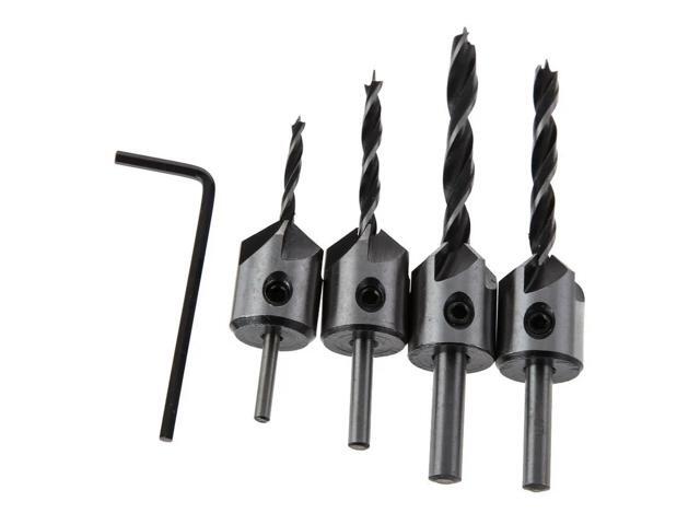 Click here for 4 PCS Three Pointed Woodworking Counterbore Drill... prices
