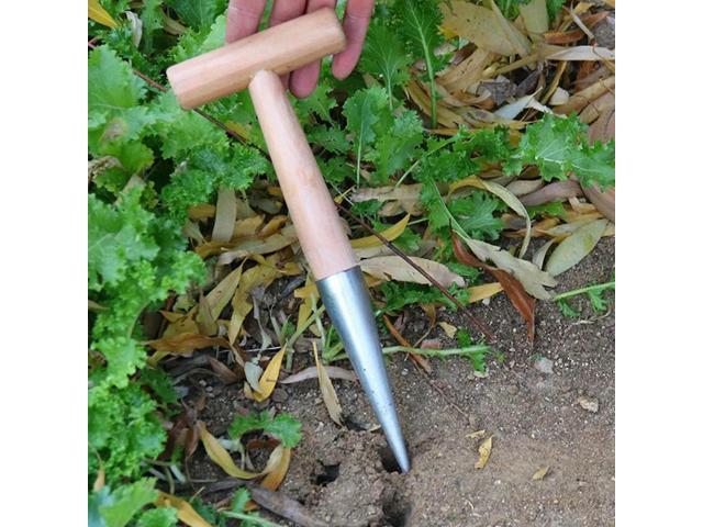 Click here for Hand Dibber Garden Tool Stainless Steel Sow Dibble... prices