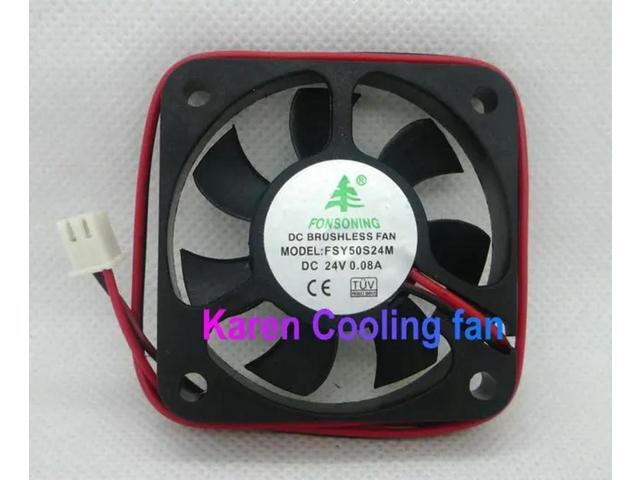 Click here for FONSONING 5010 24V 0.08A FSY50S24M Cooling fan prices