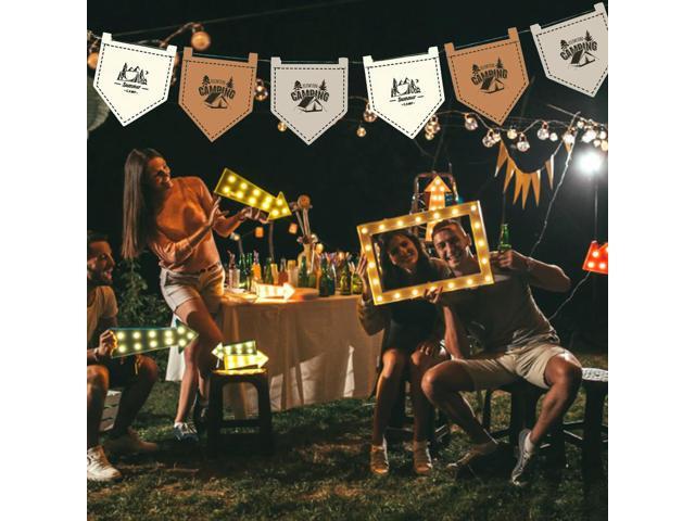 Click here for Felt Five-point Flags Adjustable Length Camping Bu... prices