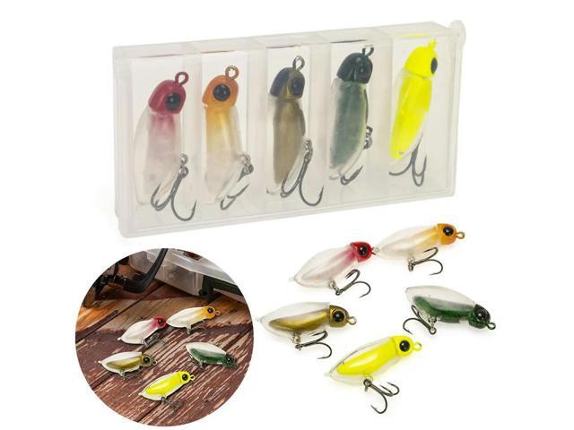 Click here for 5pcs Insect Micro Bait 40mm 2.3g Fishing Lure Floa... prices