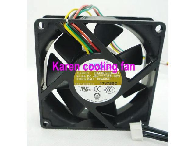 Click here for 8cm DA08025B48U 48V 0.14A 8025 4wire cpu cooler he... prices