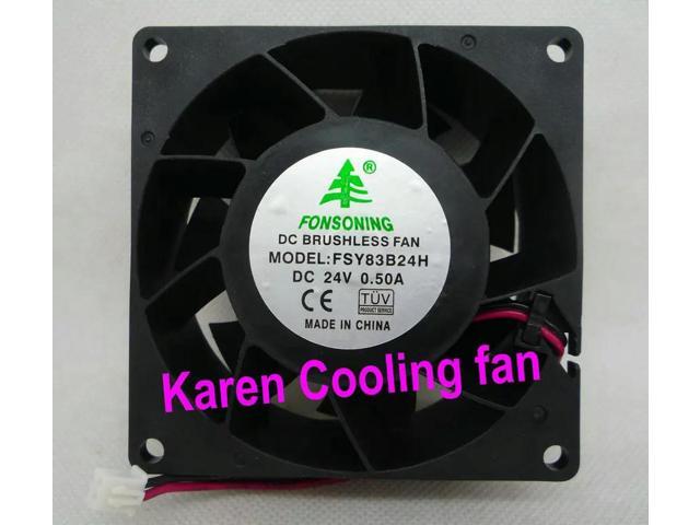 Click here for FONSONING 8CM FSY83B24H 8038 24V 0.5A 2WIRE Coolin... prices