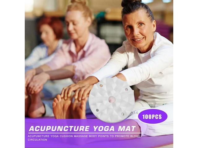 Click here for 100pcs Acupressure Yoga Mat Spikes Plastic Lotus W... prices