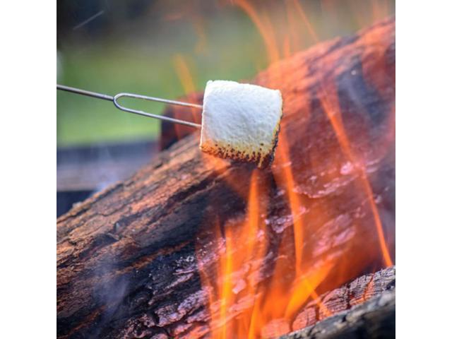 Click here for 5x Outdoor BBQ Forks U-Shaped Camping Portable Bar... prices