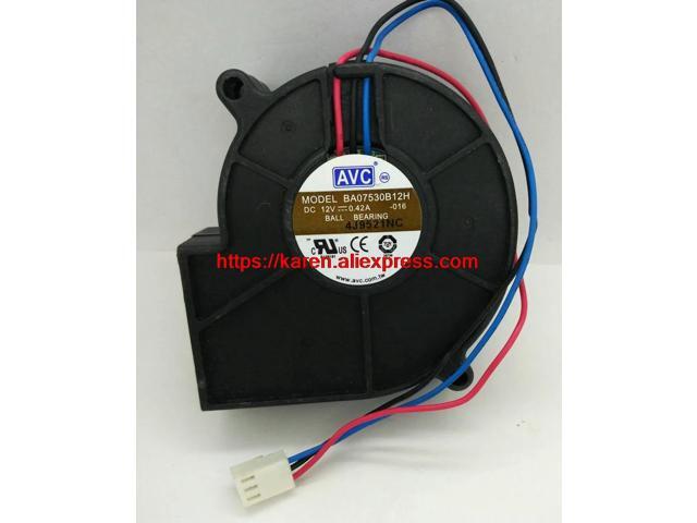 Click here for AVC 7530 12V 0.42A BA07530B12H Blower cooling fan prices