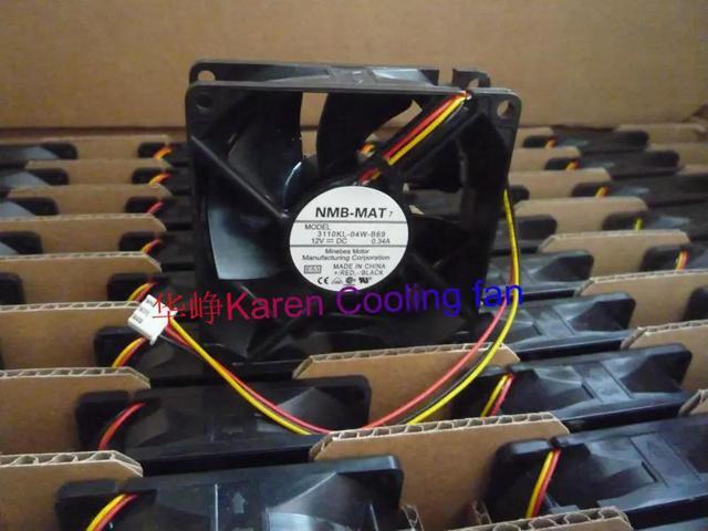 Click here for 8CM 3110KL-04W-B69 8025 12V 0.34A Cooling fan prices