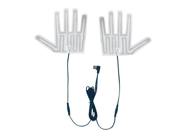 Click here for Practical USB Heated Gloves Pad Winter Warm Five-F... prices