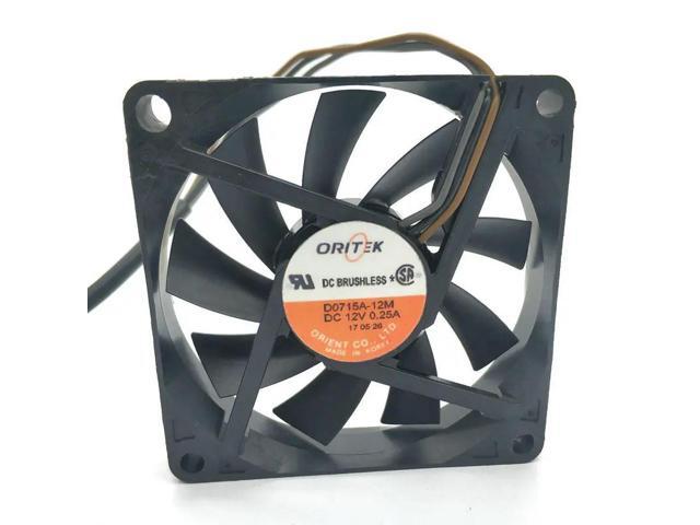 Click here for D0715A-12M 7015 12v 0.25a 70*70*15MM cooling fan h... prices