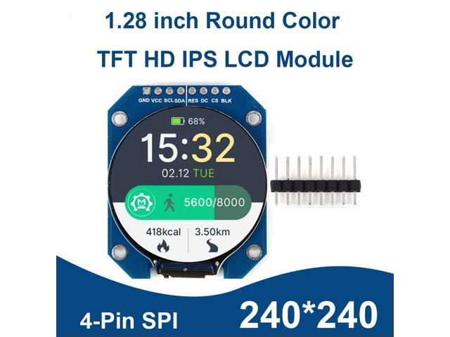 Click here for 1.28 Inch TFT Colorful Display Module GC9A01 HD IP... prices