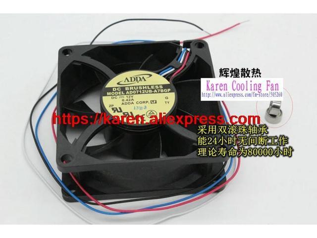 Click here for AD0712UB-A7BGP 12V 0.42A 70*70*25MM 7cm PWM dual b... prices