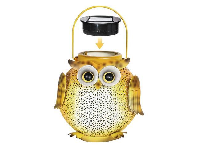 Click here for Iron Art Garden Decorative Light Owl Outdoor Solar... prices
