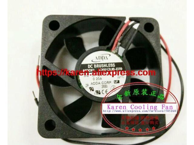 Click here for AD5012UB-D70 50*50*15MM DC12V 0.20A cooling fan prices