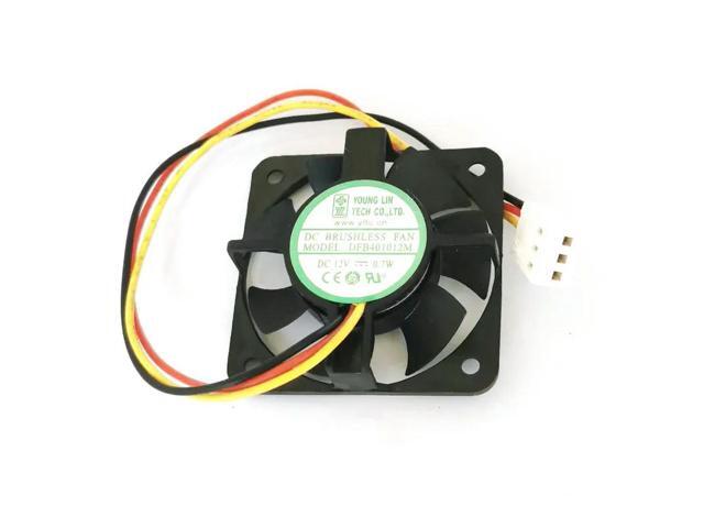 Click here for DFB401012M 40*10MM 12V 0.7W 3wire double ball cool... prices