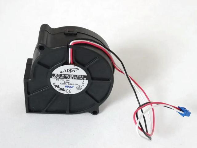 Click here for AD7512UB DC12V 0.52A 70*25MM 7CM ball bearing Blow... prices