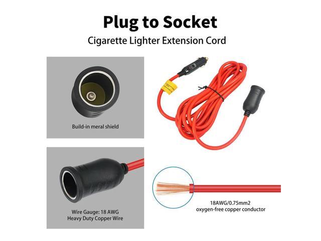 Click here for 12V 24V Car Cigarette Lighter Extension Cord 12Ft... prices