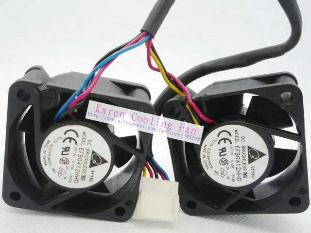 Click here for 4020 12V 0.15A EFB0412HHD-F00 Cooling Fan (set for... prices