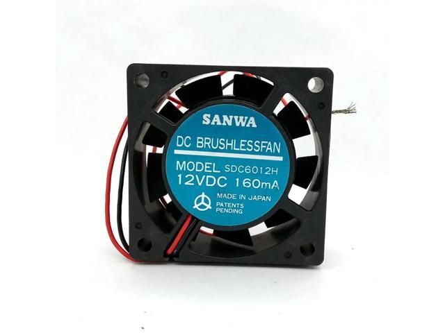 Click here for SDC6012H DC12V 160mA 60x60x20MM 2Lines Cooling fan prices