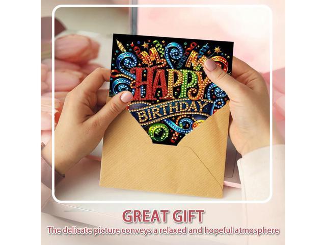 Click here for 10pcs DIY Diamond Painting Greeting Card Set Diamo... prices