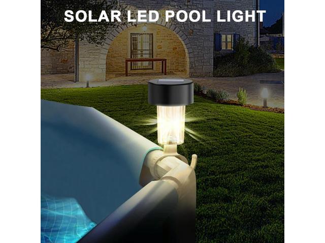 Click here for 6Pcs Solar Pool Lights IP44 Waterproof Pool Enclos... prices