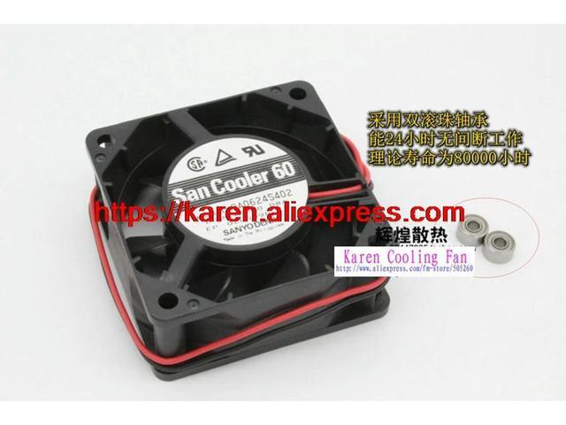 Click here for 9A0624S402 60*60*25MM 6cm 24V 0.08A Inverter cooli... prices