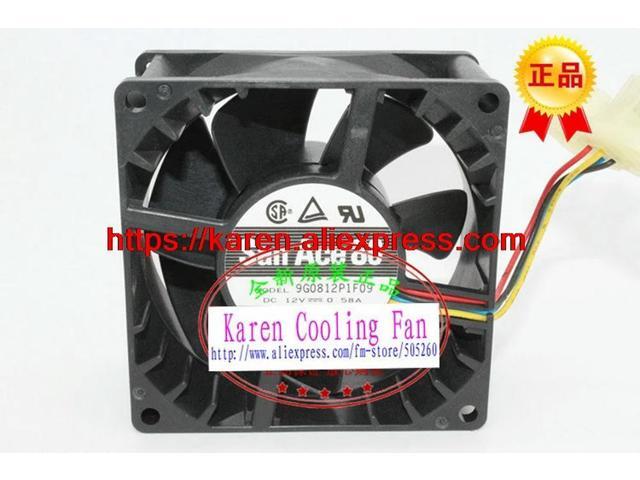 Click here for 9G0812P1F09 12V 0.58A 80*80*38MM 8cm Computer serv... prices