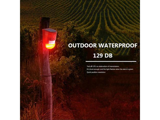 Click here for Solar Infrared Motion Sensor Alarm Waterproof Secu... prices