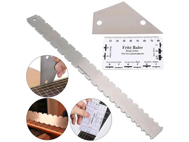Click here for Guitar Neck Ruler Stainless Steel Guitar Fret Leve... prices