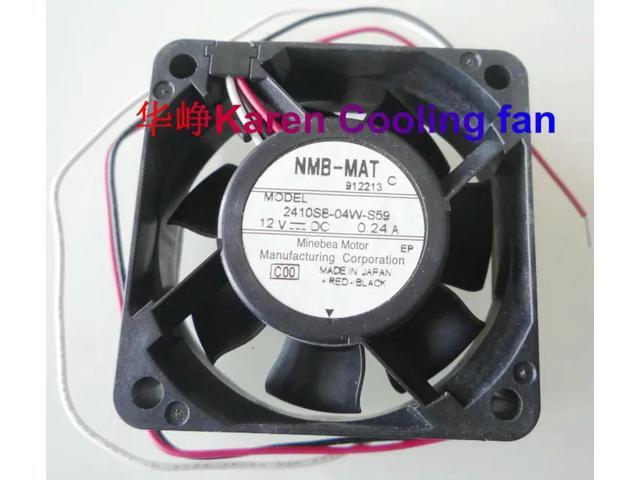 Click here for 6CM 6025 12V 0.24A 2410SB-04W-S59 3WIRE Cooling fa... prices