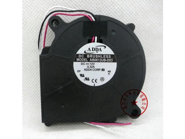 Click here for 6CM AB0612UB-D03 6015 12V 0.35A 3WIRE cooling fan prices