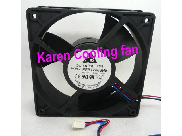 Click here for 2cm 12038 48v 0.3a 3wire EFB1248SHE Cooling fan prices