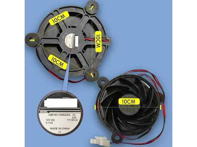 Click here for GW10C12MS2BA-52 12V refrigerator fan prices