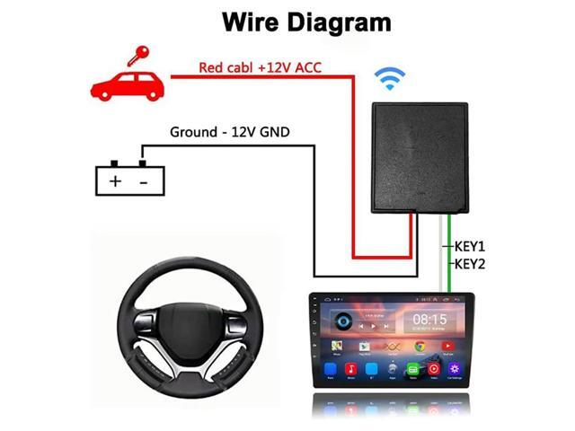 Click here for Remote Control Steering Wheel On/Off Button Wirele... prices