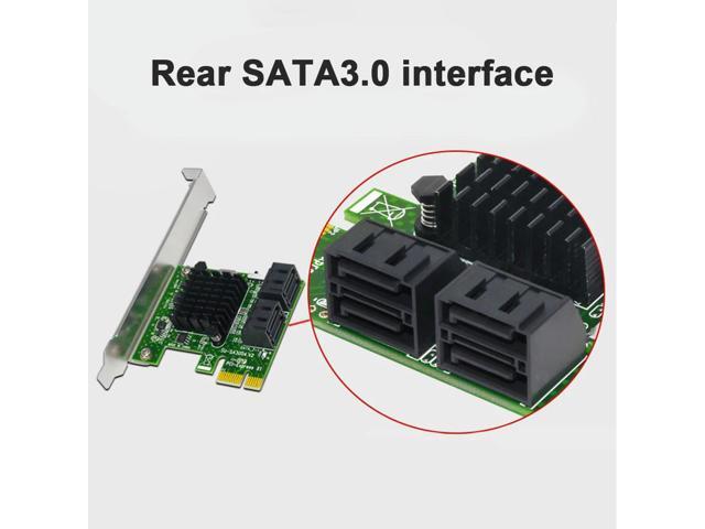 Click here for 6Gbps PCI-E 1X SATA3.0 4 Port Expansion Card PCI E... prices
