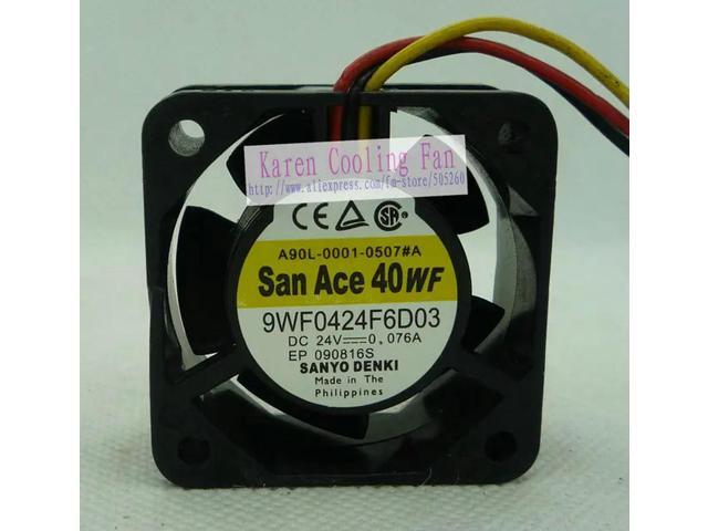 Click here for 4cm 4020 24v 0.076a 9WF0424F6D03 cooling fan prices