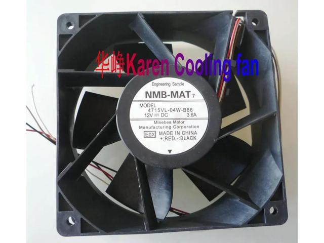 Click here for 12CM 4715Vl-04w-b86 12038 12V 3.6A cooling fan prices