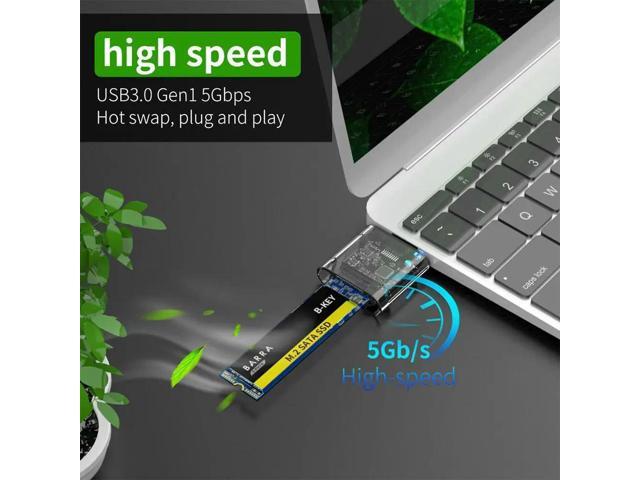 Click here for M2 SSD Case M.2 To USB 3.0 Gen 1 5Gbps High-speed... prices