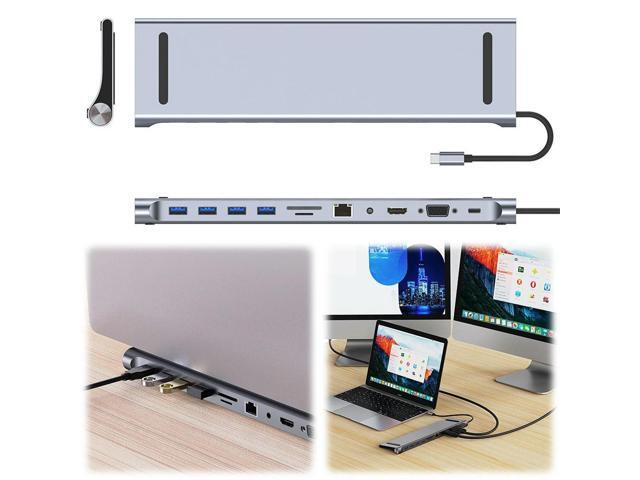 Click here for 12/11/10/8/6 in 1 USB C Docking Station with HDMI-... prices
