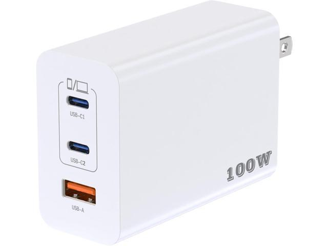 Click here for TT & C USB C Block 100W  GaN 3 Ports Wall Plug Sup... prices