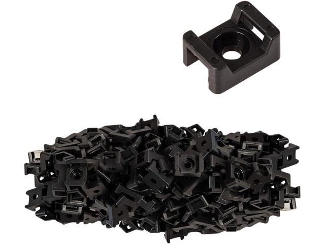 Click here for GTSE 100 Pack Of Black Screw Mounts  Zip Ties Up T... prices