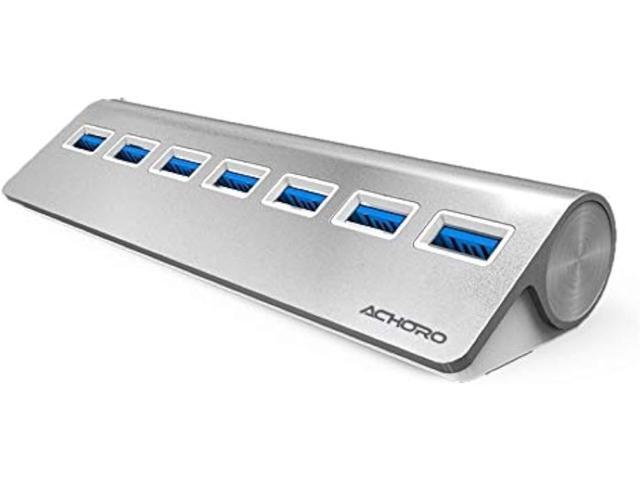 Click here for Achoro 7 Ports USB 3.0 High-Speed USB Hub - Triang... prices