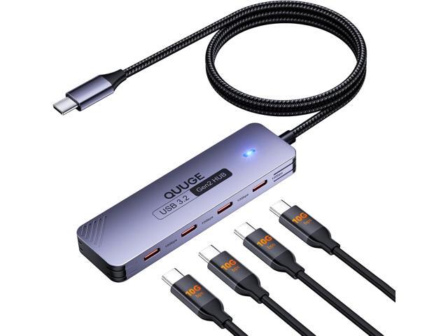 Click here for USB C Hub 10Gbps  QUUGE 4 in 1 USB 3.2 Hub with 4... prices