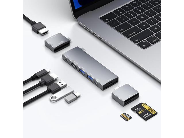 Click here for USB C Hub for MacBook  USB-C Hub 8-in-2  2 HDMI 4K... prices