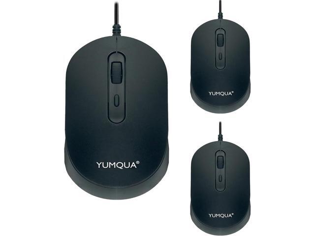 Click here for YUMQUA Computer Mouse Wired Bulk  Silent Optical U... prices
