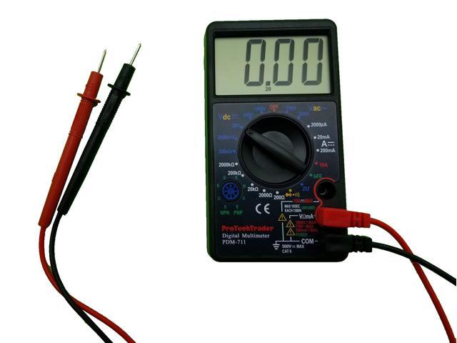 Click here for Large Screen Multimeter - Volts Ohms Amps Transist... prices