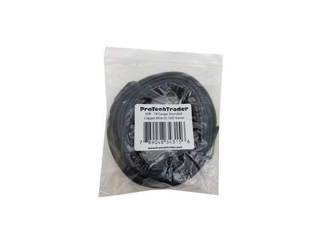 Click here for 50ft 16 AWG Gauge - Stranded Solid Copper Wire -Ti... prices