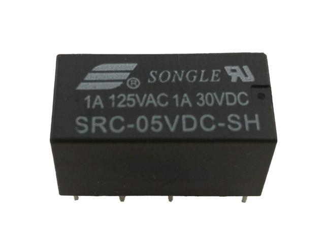 Click here for 5vdc (5 volt DC) Relay - DPDT PCB 8-Pin Mount - No... prices